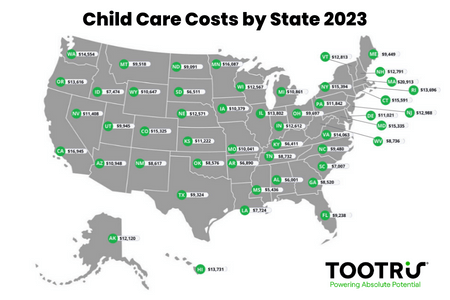 50 states Child Care affordability blog