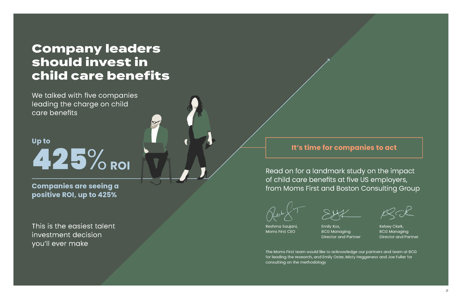 BCG & Moms First: Child Care Benefits Pay for Themselves - TOOTRiS